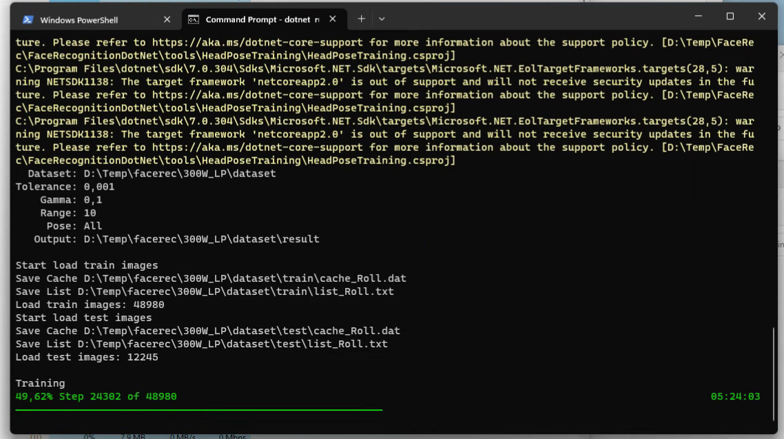 Training Duration HeadPose · Issue #233 · takuya-takeuchi/FaceRecognitionDotNet · GitHub