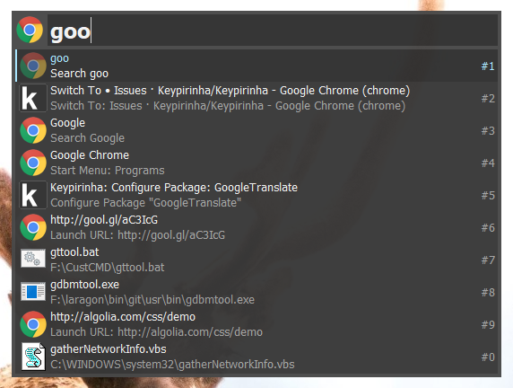 Simplified web search · Issue #281 · Keypirinha/Keypirinha · GitHub