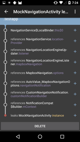CustomNavigationNotification Context leak · Issue #1131 · mapbox/mapbox-navigation-android · GitHub