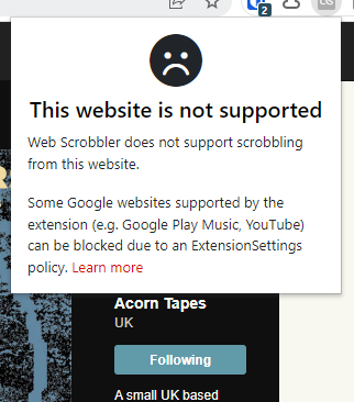 some bandcamp albums don't scrobble · Issue #3165 · web-scrobbler/web-scrobbler · GitHub