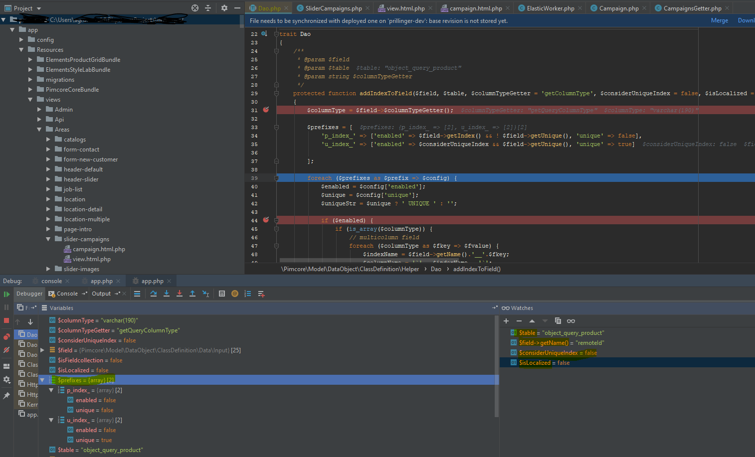When saving a data object, index definitions are not applied to the object_query table. · Issue ...