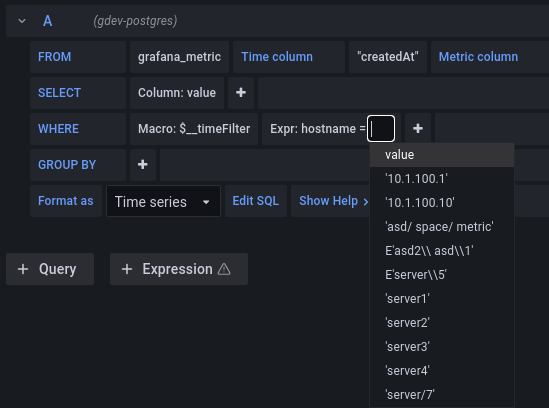 Postgres/MySQL: Allow more than 100 where-values when using the ...