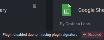 PluginsCatalog: Disabled plugin with signature errors show up as a signed and verified plugin ...