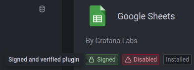 PluginsCatalog: Disabled plugin with signature errors show up as a signed and verified plugin ...