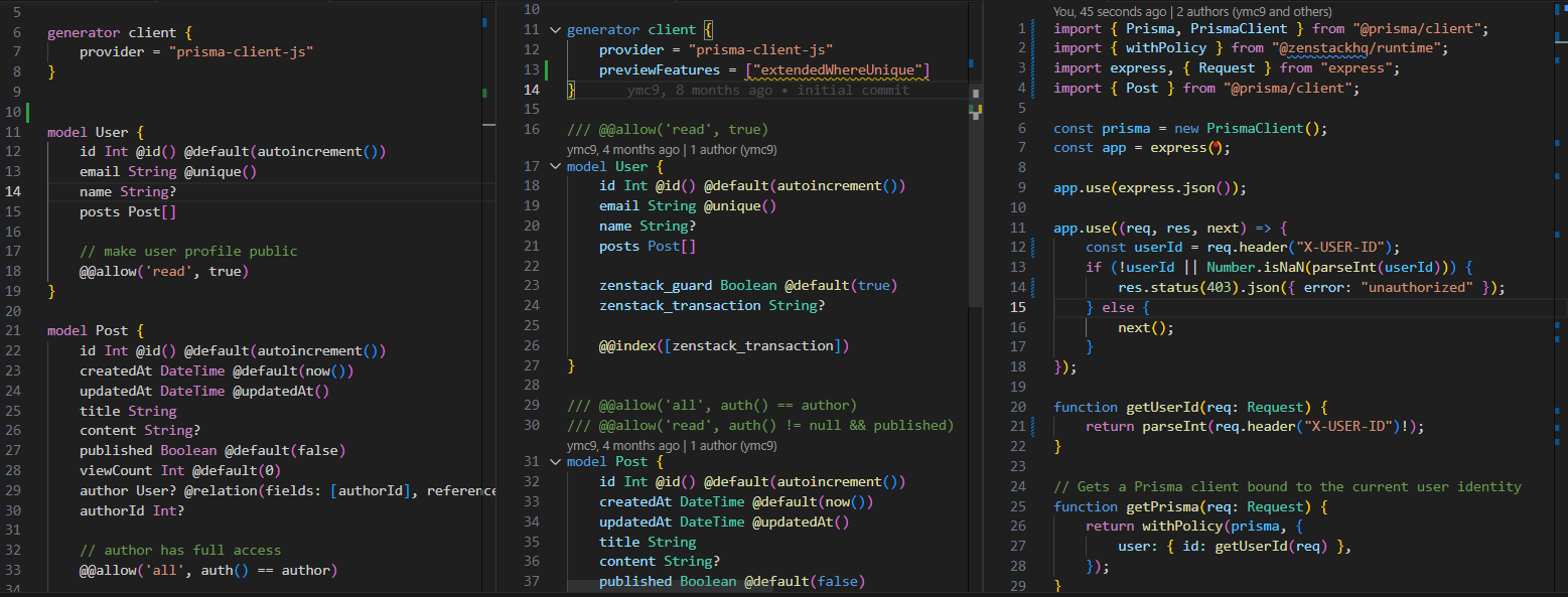 [feature Request] Make Zmodel Color Schema Looks Cool And Consistent · Issue 716 · Zenstackhq