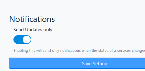 Notifications when service goes down not working · Issue #369 · statping/statping · GitHub