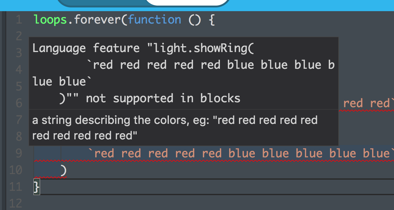 Cannot decompile code with a function that's not called · Issue #380 · microsoft/pxt-adafruit ...