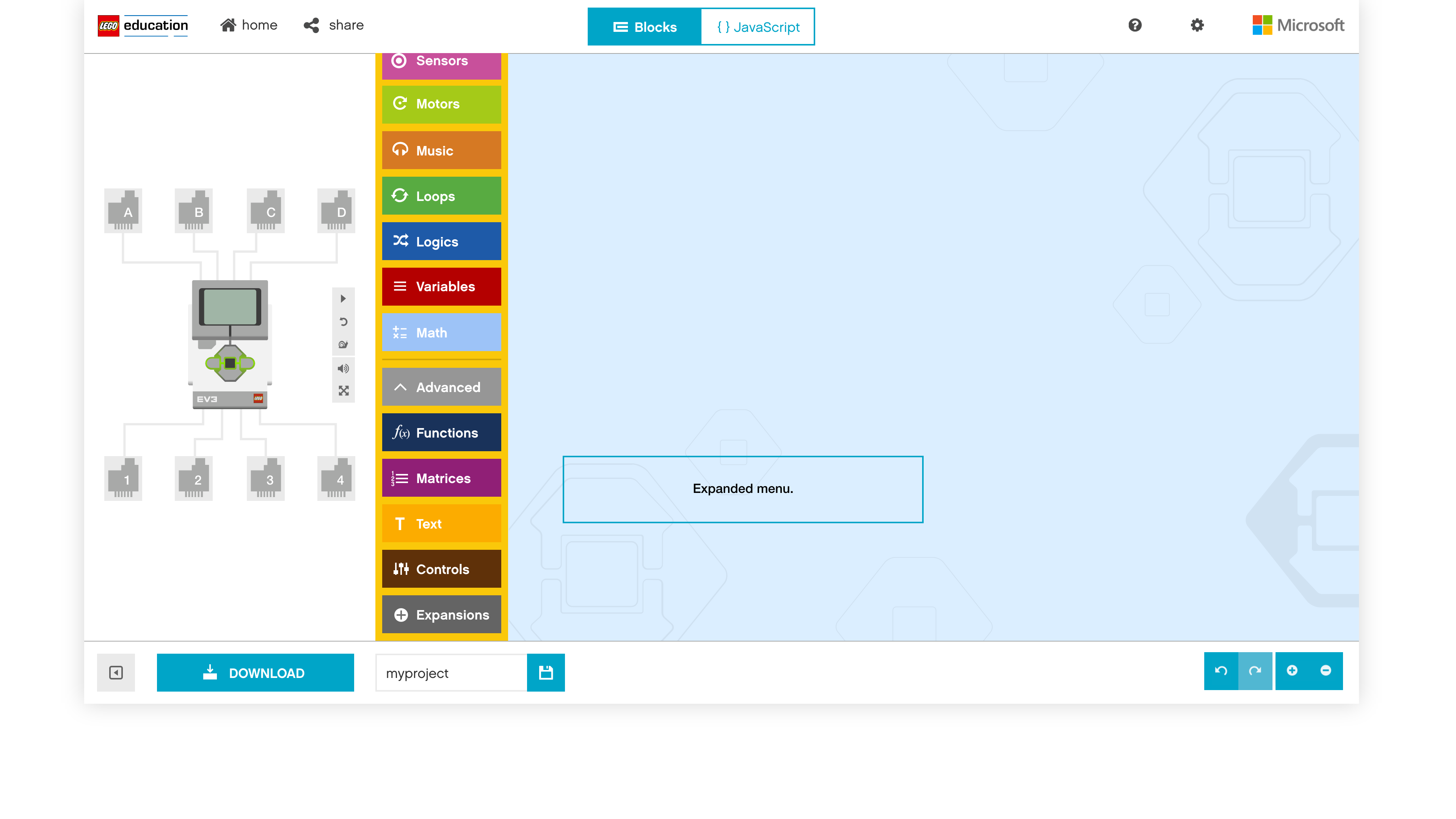 Update icons to use the icons supplied by Lego · Issue #126 · microsoft/pxt-ev3 · GitHub