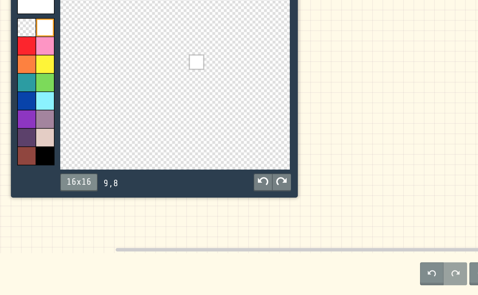 Sprite editor undo / redo buttons are just like the block undo / redo · Issue #509 · microsoft ...