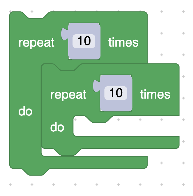 Space below a child block in a statement input varies based on number of child blocks · Issue ...