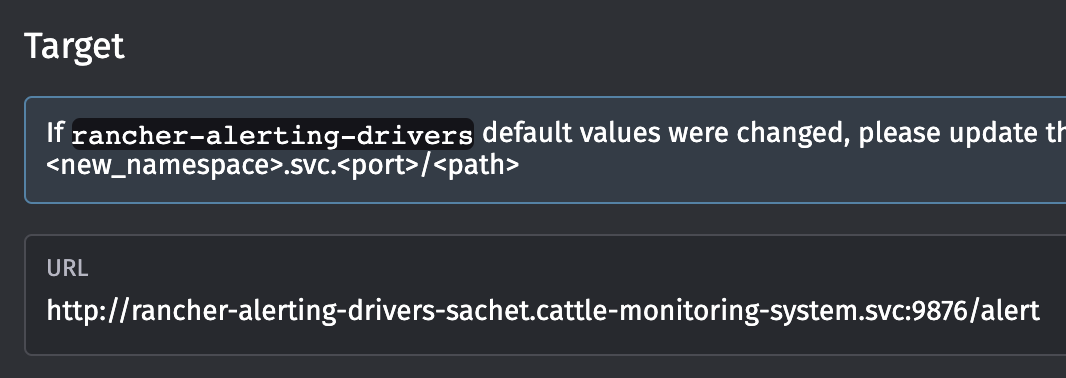 [Monitoring v2] rancher-alerting-drivers webhook UI Issues · Issue #2744 · rancher/dashboard ...