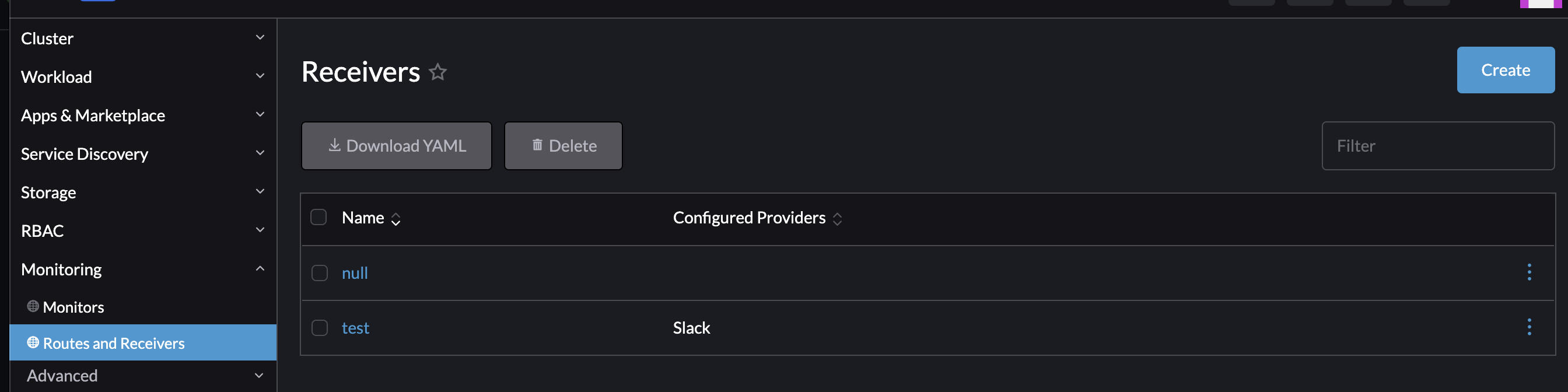 2.6 UX: Monitoring: Improve 2nd-level navigation · Issue #2510 · rancher/dashboard · GitHub