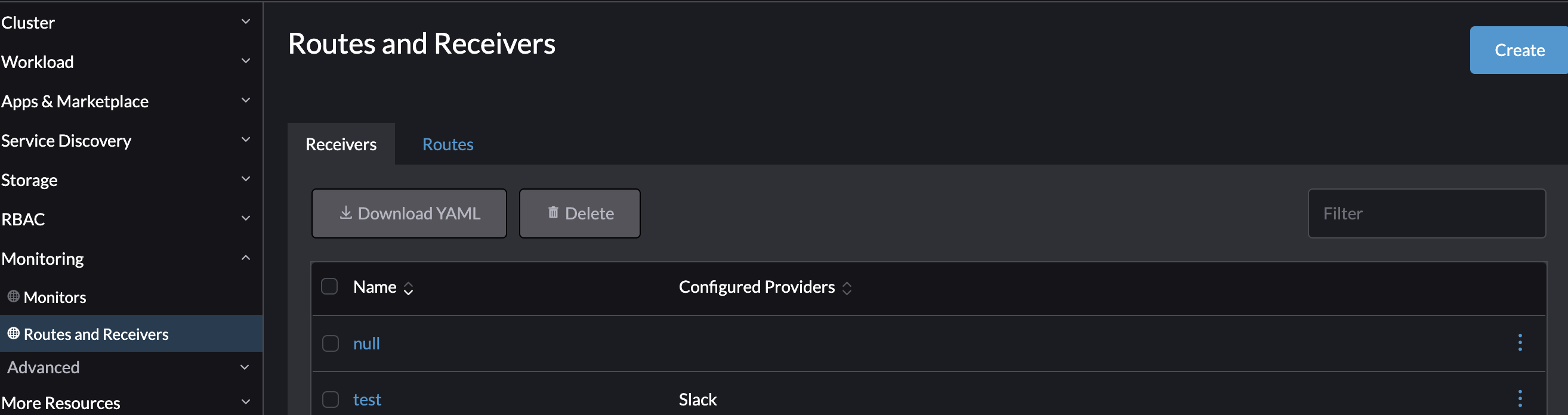 2.6 UX: Monitoring: Improve 2nd-level navigation · Issue #2510 · rancher/dashboard · GitHub