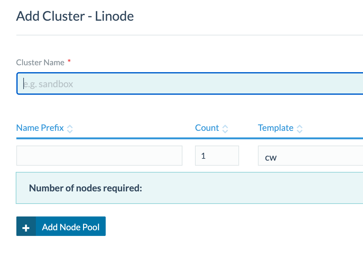 Cluster Provisioning - Node Provisioning RKE1 - Custom UI Node Drivers · Issue #2778 · rancher ...