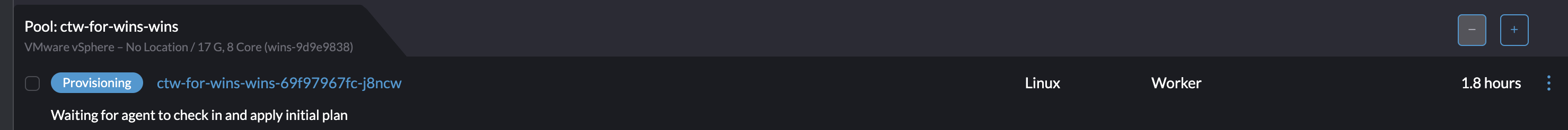 [vsphere node driver rke2] setting `OS: windows` in the UI does not correctly set `machineOS ...