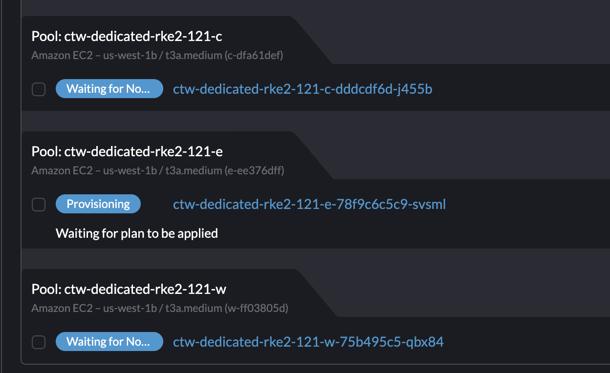 [rke2] unable to create an rke2 cluster with more than 1 node · Issue #37272 · rancher/rancher ...