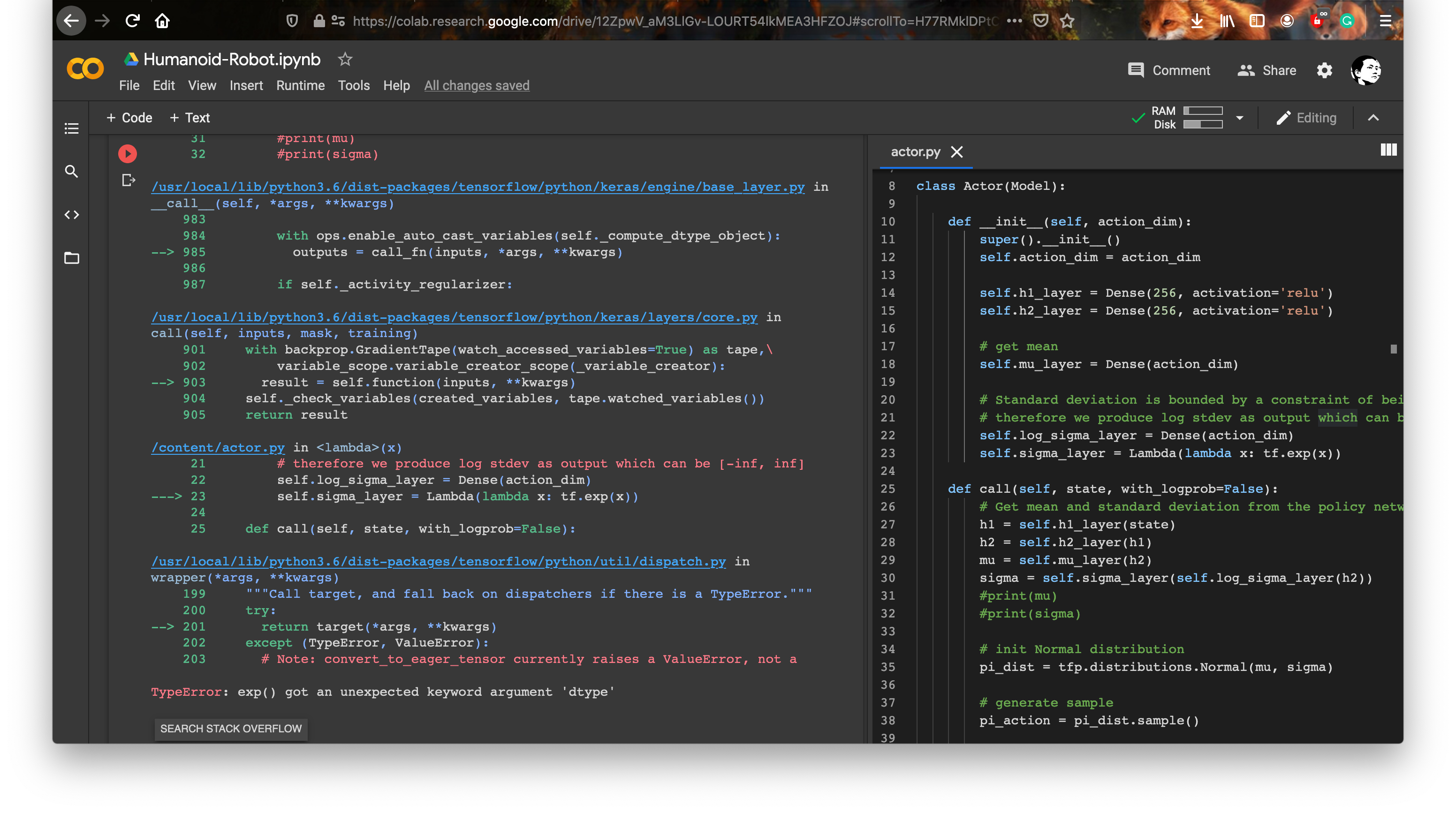 changes in the python file have not effect ... · Issue #1677 ...