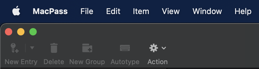 Toolbar Buttons and Search are Unusable · Issue #1205 · MacPass/MacPass · GitHub