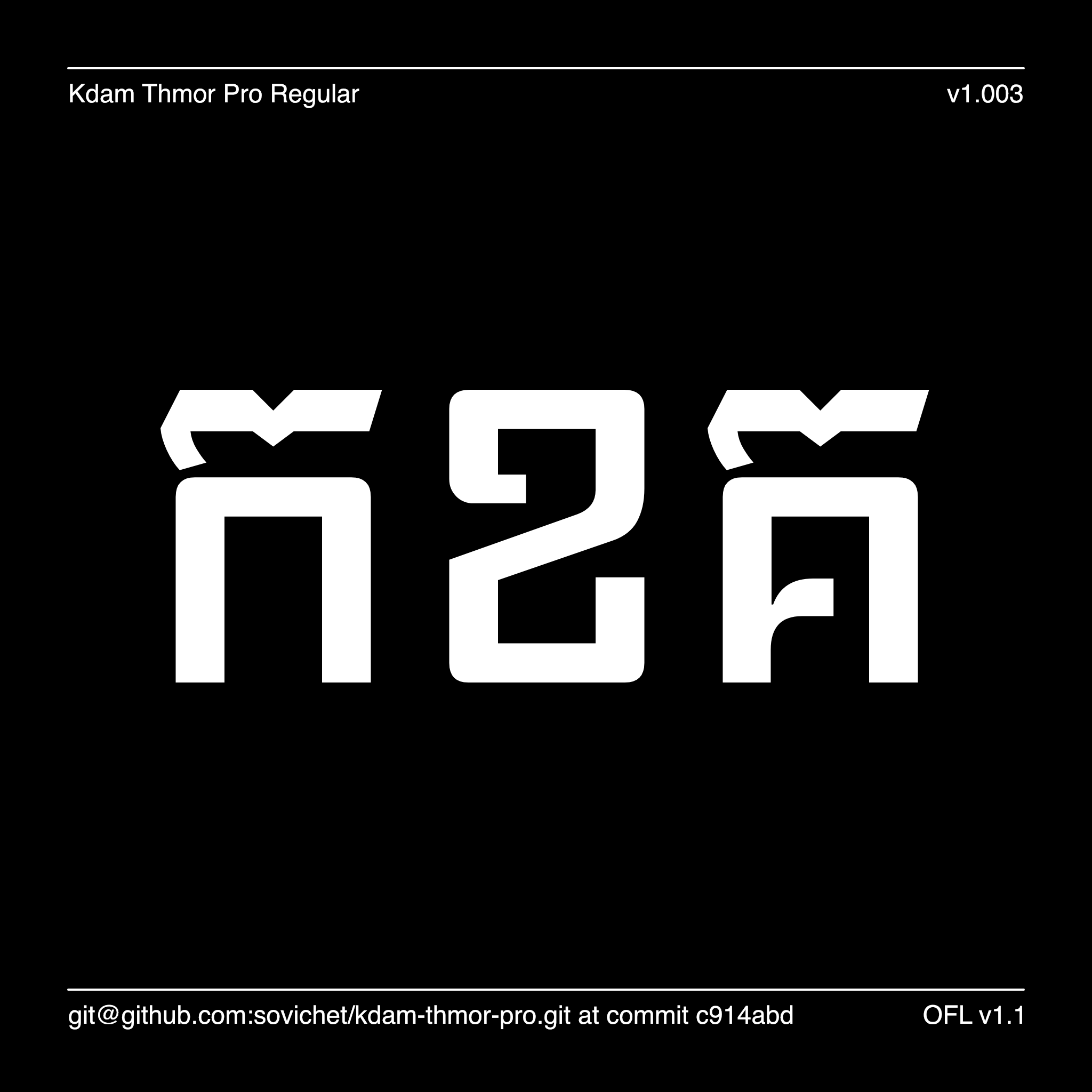 Add Kdam Thmor Pro · Issue #4605 · google/fonts · GitHub