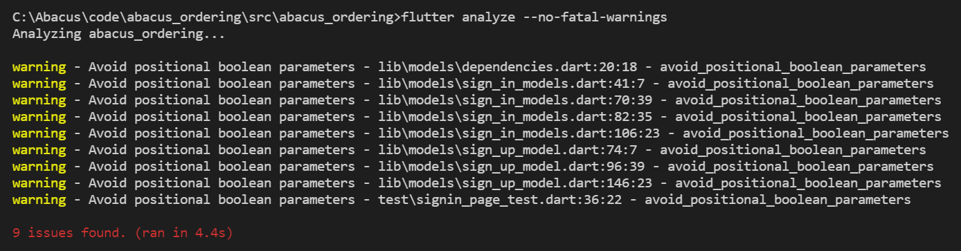 Make Flutter Analyze Configurable So It Doesnt Fail On Info Messages · Issue 31918 · Flutter