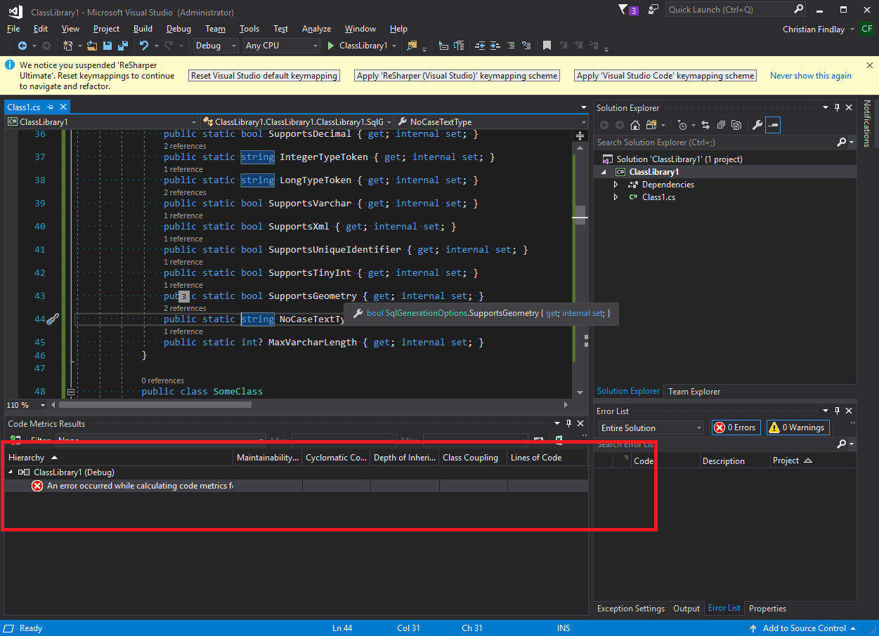 CA1502 - AvoidExcessiveComplexity - Doesn't Work · Issue #2110 · dotnet ...