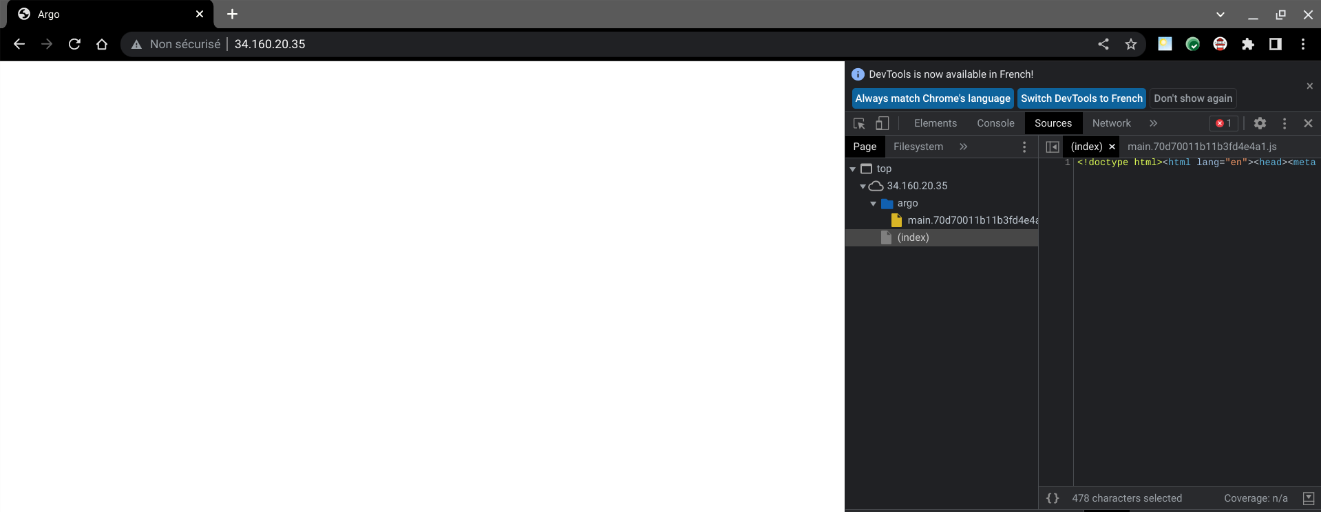 Argo Server Blank Page · Issue 10290 · Argoproj Argo Workflows · Github