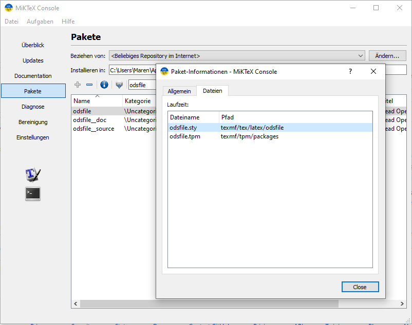 odsfile package seems incomplete · Issue #366 · MiKTeX/miktex-packaging · GitHub