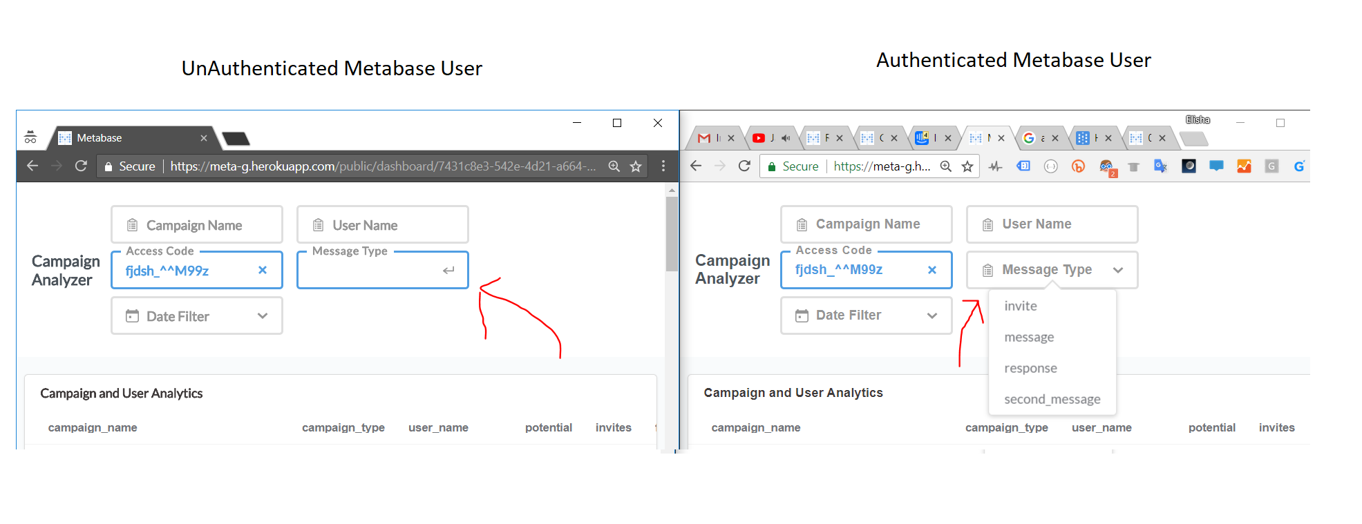 Dropdown not showing for publicly shared dashboard · Issue #7658 ...