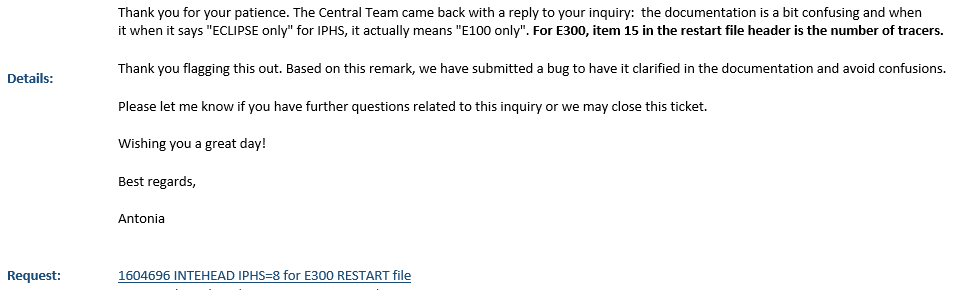 Detection of PHASES (INTEHEAD no 15) in Eclipse restart shall not apply ...