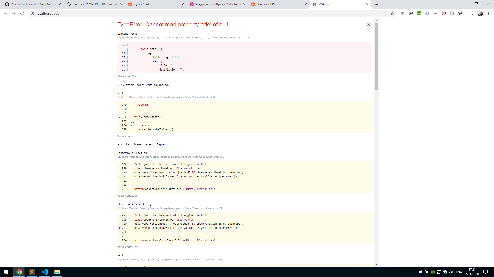 Ability to click out of help tutorial · Issue #667 · webiny/webiny-js · GitHub