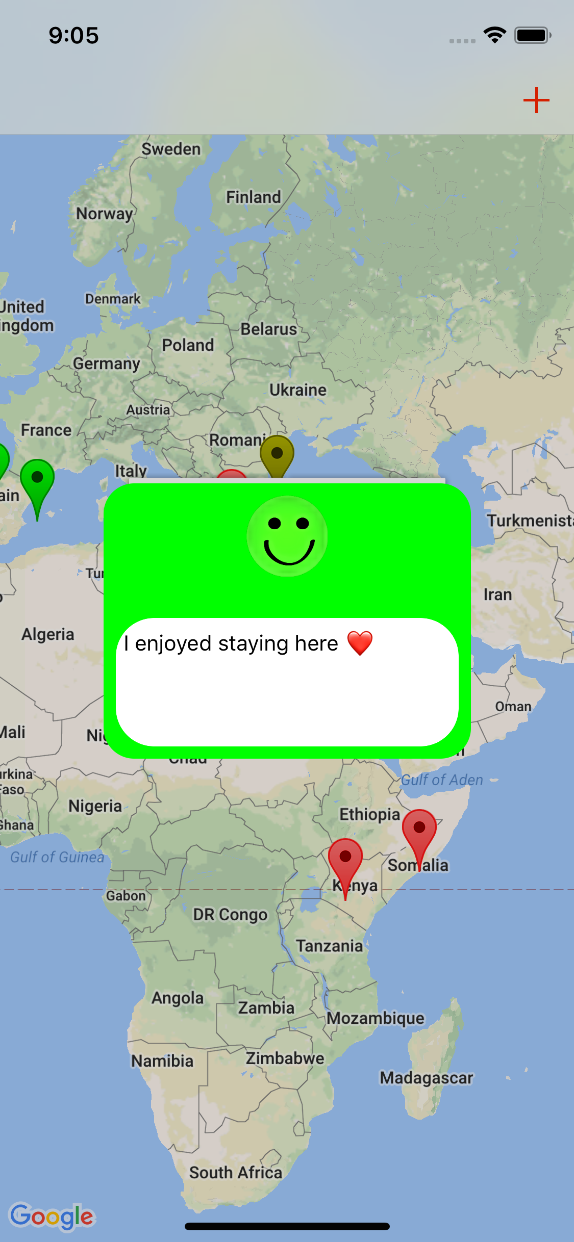 GitHub - AhmedNader42/Map-Message-Visualizer: An app that tries to parse messages and get where ...