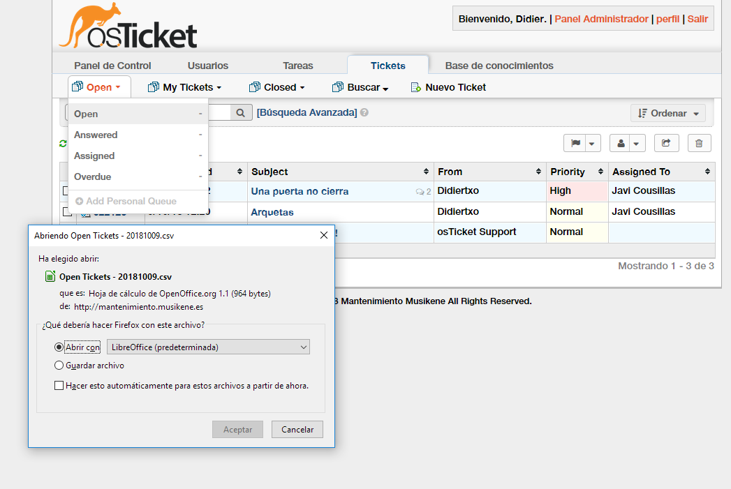 Error when exporting tickets with custom field of custom list type (1.11RC1) · Issue #4546 ...