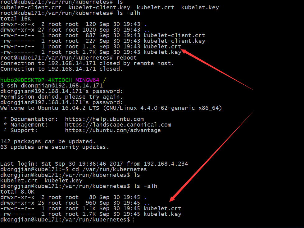TLS-bootstrapped kubelet loses client certs after reboot, node stays on NotReady status · Issue ...