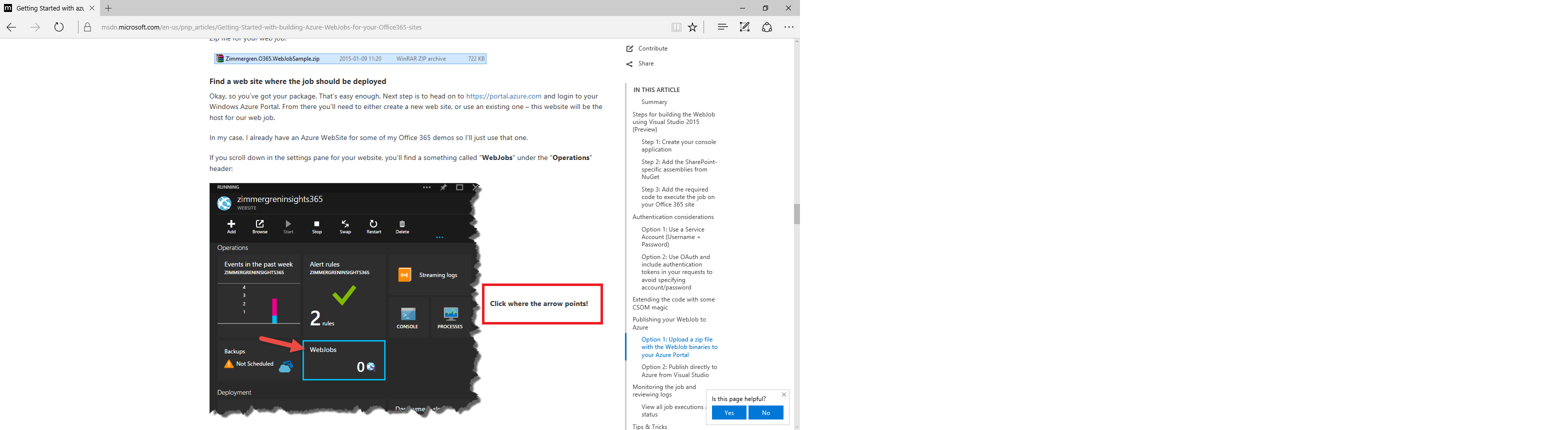 Incorrect formatting - Text is next to the picture instead of above it (VSTS BUG 1477254 ...