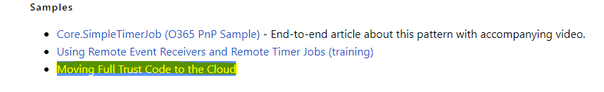 Loc Invalid Link In An Article · Issue 1975 · Sharepointsp Dev Docs · Github
