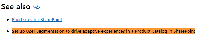 [LOC] Invalid link in an article (user-segmentation-in-sharepoint.md) · Issue #3234 · SharePoint ...