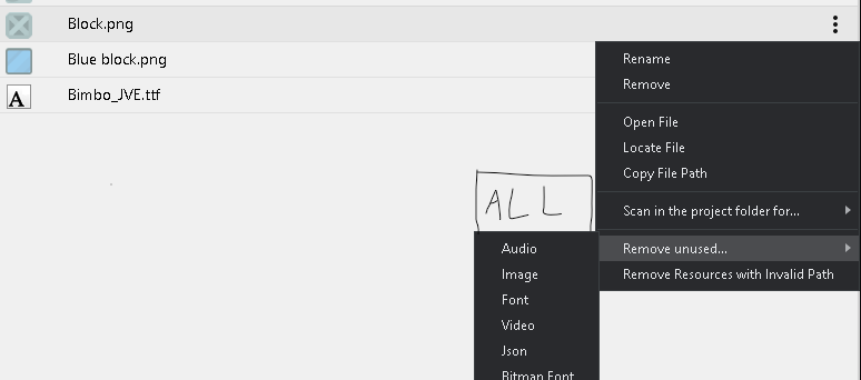 [$5 Bounty] Clean all unused resources · Issue #3740 · 4ian/GDevelop · GitHub