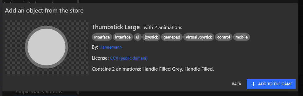 Asset store submission (Hannemann: Virtual Joystick) · Issue #3883 ...