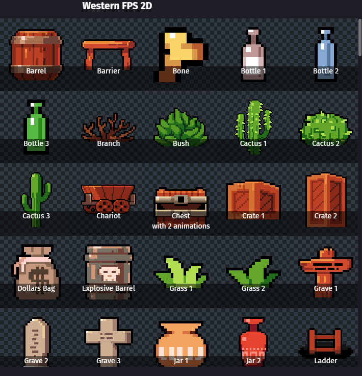 Western FPS 2D By Pixel-boy · Issue #4501 · 4ian/GDevelop · GitHub