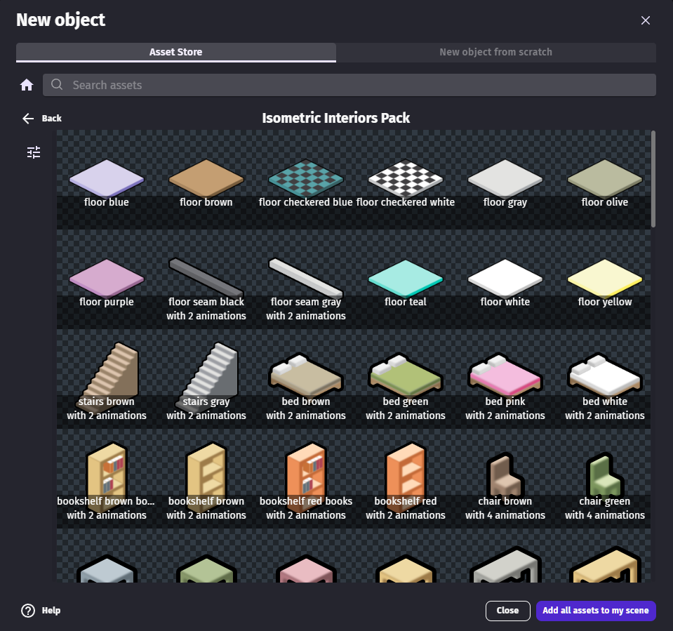 Isometric Interiors Asset Pack Submission · Issue #4599 · 4ian/GDevelop · GitHub