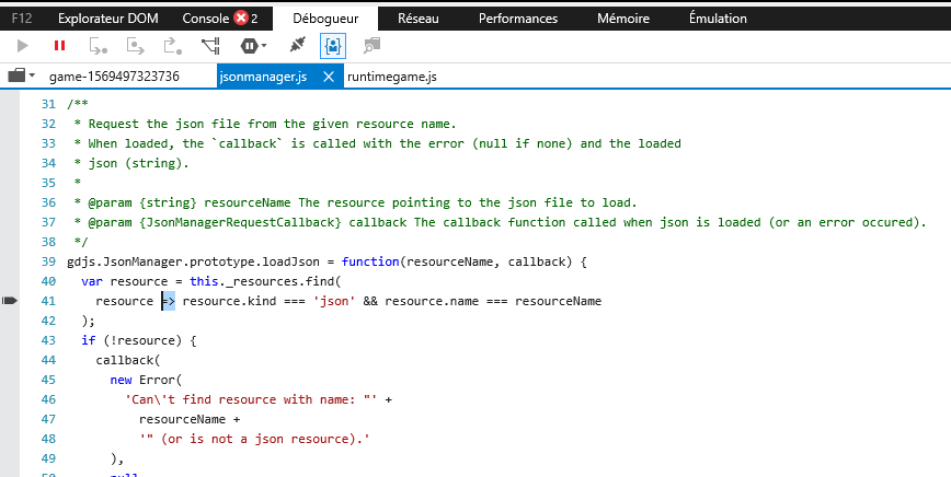 Arrow functions on IE don't load the game · Issue #1237 · 4ian/GDevelop · GitHub