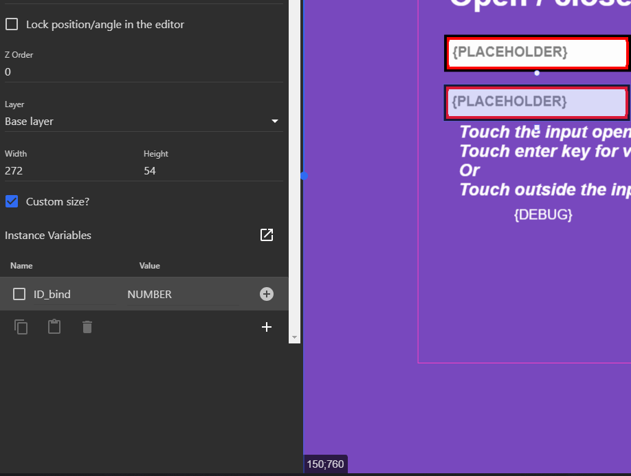 Variable from properties editor are not always saved · Issue #1345 · 4ian/GDevelop · GitHub
