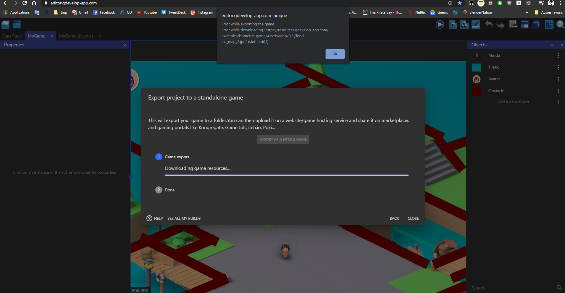 Export failing if a resource is missing in the web-app · Issue #1444 · 4ian/GDevelop · GitHub