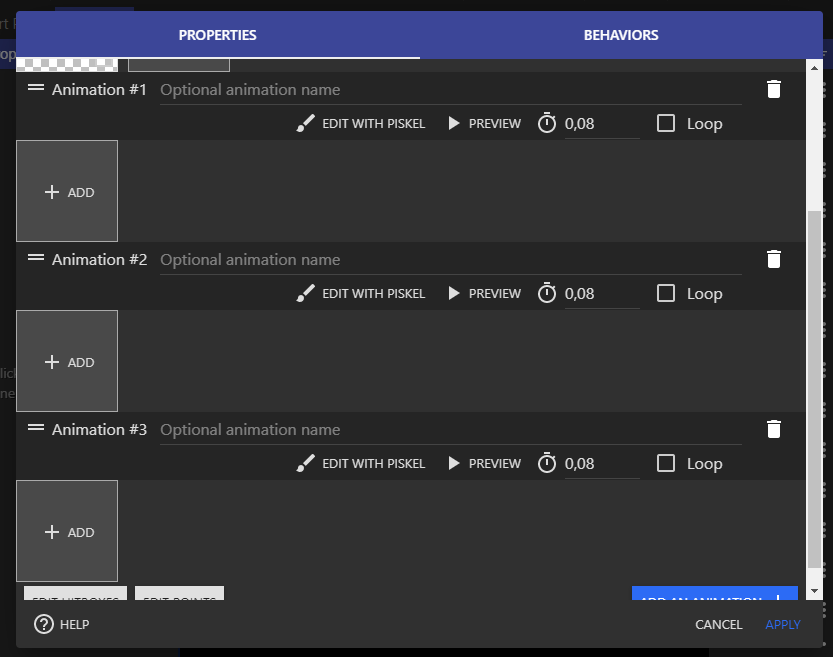 Create a new game dialog: important configuration is offscreen · Issue #1503 · 4ian/GDevelop ...