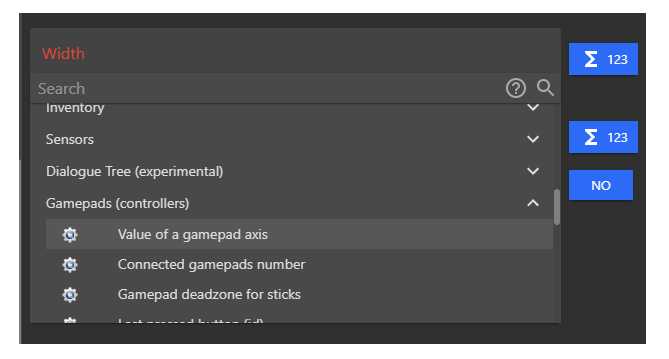 Show the descriptions of expressions are in the expressions selector. · Issue #2003 · 4ian ...