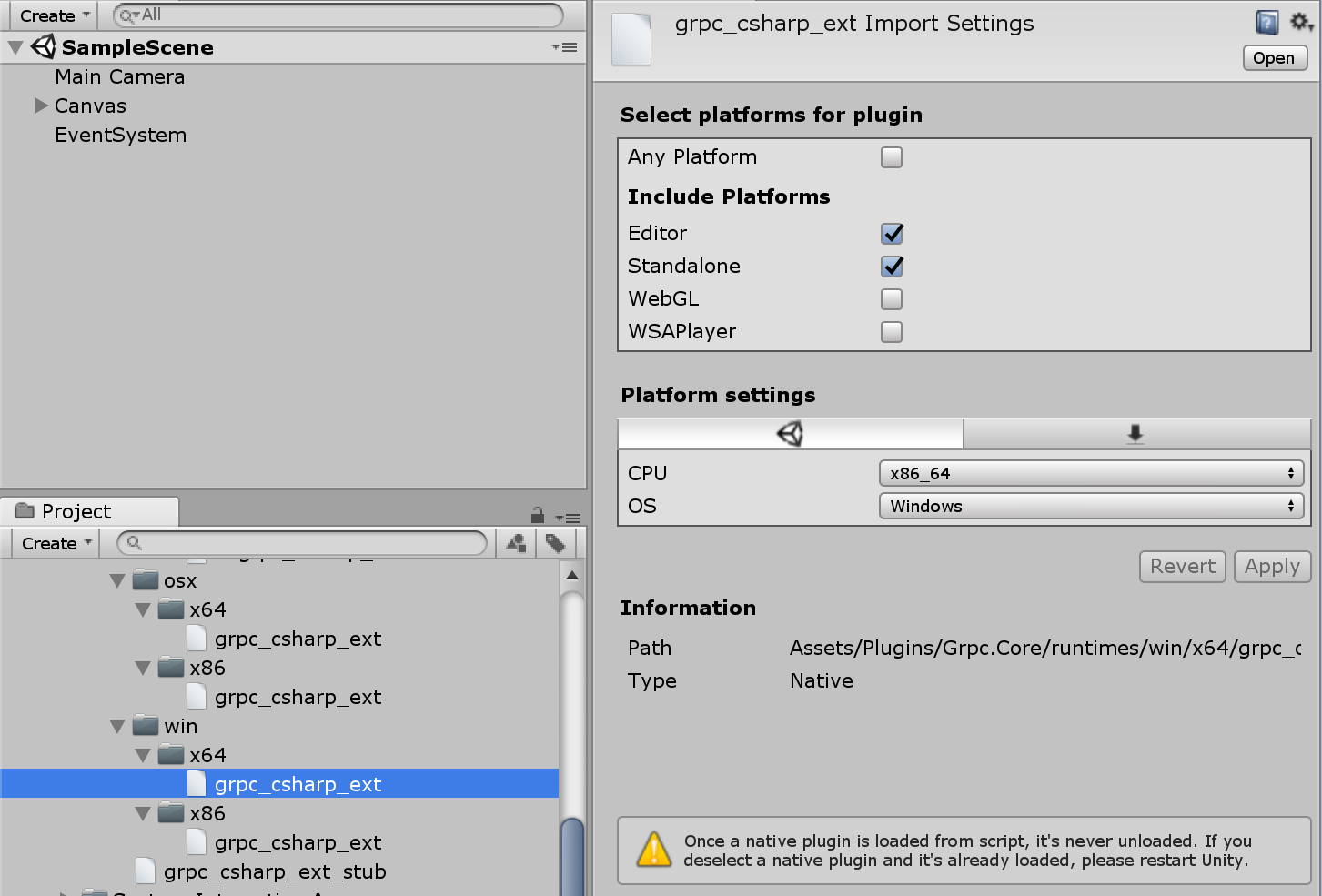 It cannot be compiled on UWP, IL2CPP Backend · Issue #6 · jsmouret/grpc-unity-package · GitHub