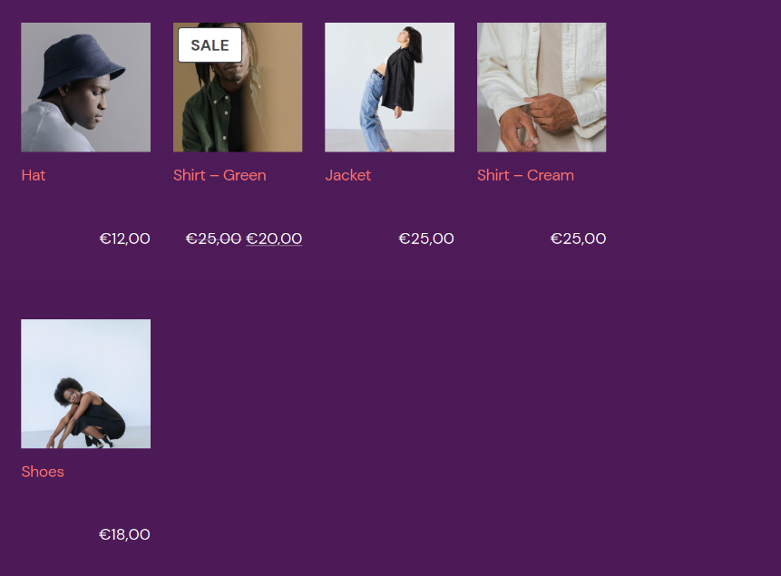 "Minimal 5-Column Products Row" patterns wraps in 2 rows in firefox · Issue #42440 · woocommerce ...
