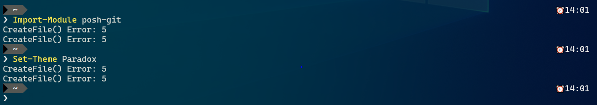 Createfile Error 5 After Open Powershell · Issue 12859 · Powershellpowershell · Github