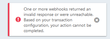 Unable to customize WebhookTransactionException message during login · Issue #1446 · FusionAuth ...