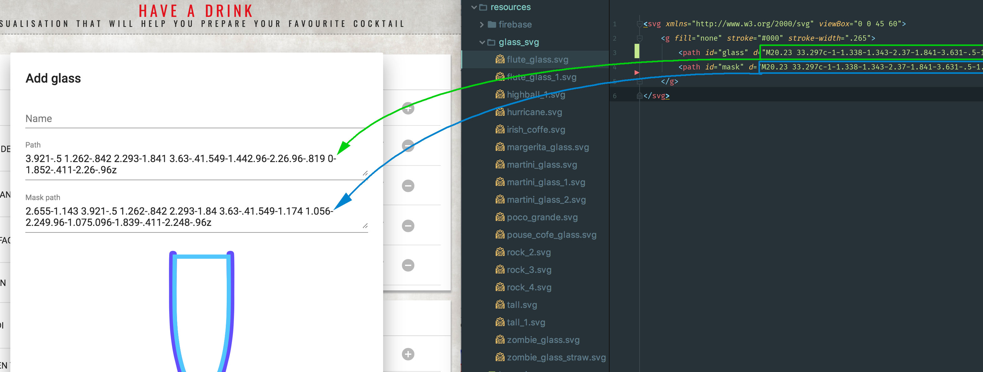 GitHub - MateuszSiek/have-a-drink: Visualisation with various cocktail recipes. Created with ...